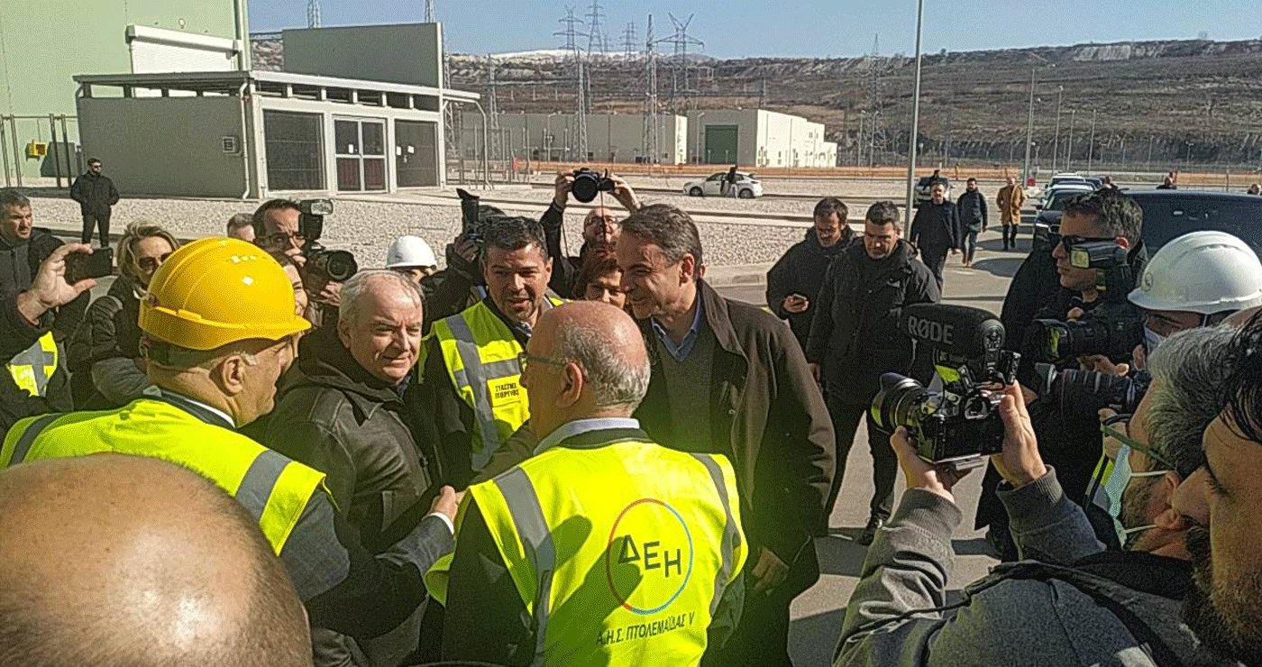 Ο Κυριάκος Μητσοτάκης στην "Πτολεμαΐδα V" - Δείτε βίντεο και ...