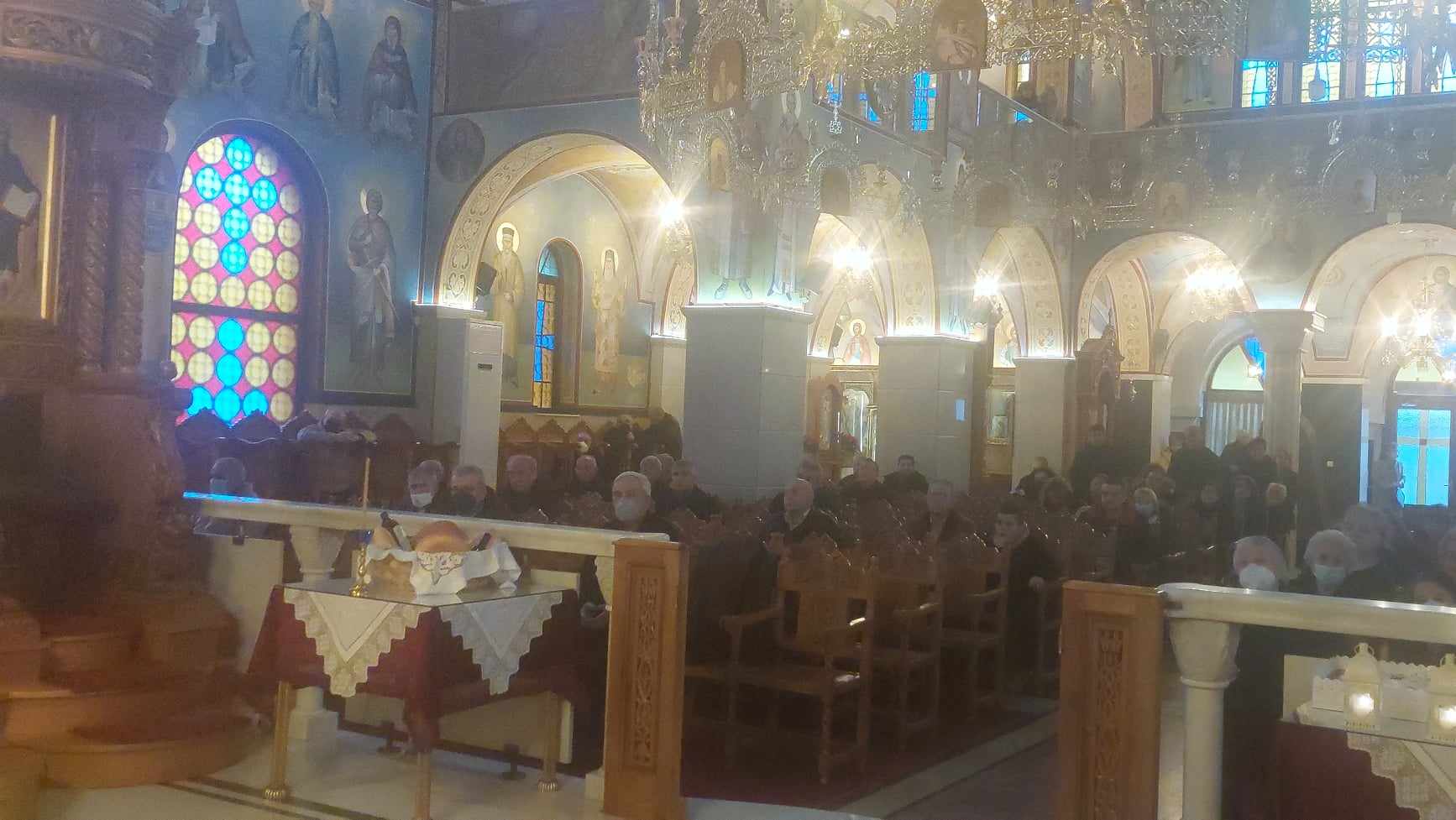 Εορτασμός του Οσίου Ευθυμίου και Μακαρίου Πέτρου του Τελώνου στον Ιερό ...