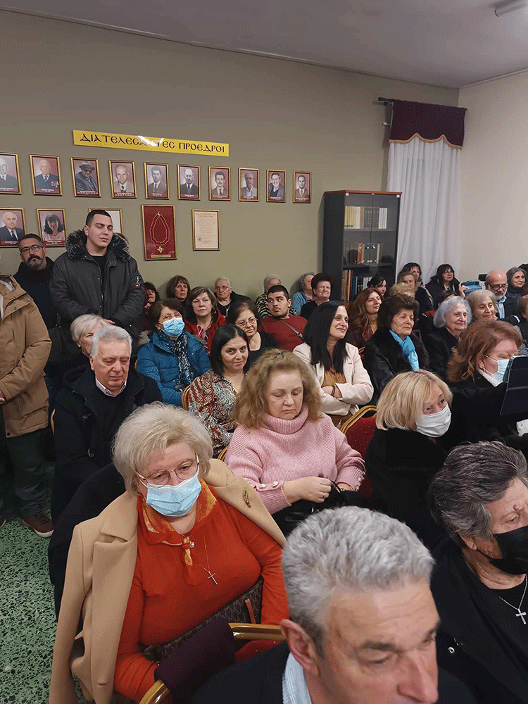 Λάμπρυνε με την παρουσία του την εκδήλωση κοπής της Βασιλόπιτας του ...