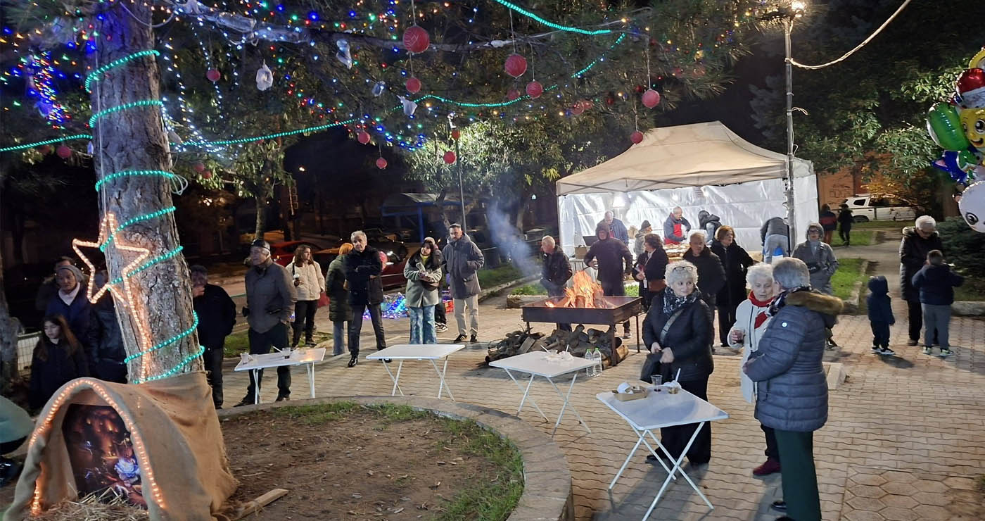 Άναμμα Χριστουγεννιάτικου Δέντρου, γιορτή τσιγαρίδας και γλέντι στη ...